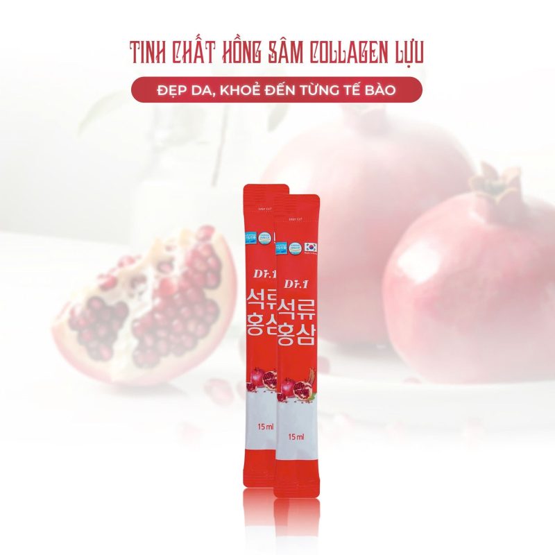 Tinh Chất Hồng Sâm Collagen Lựu Dr.I Pomegranate Red Ginseng Hàn Quốc ...